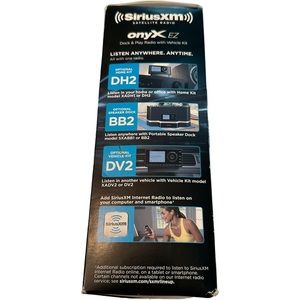 sirius | Car Audio, Video & GPS | New In Box Sirius Xm Satellite Radio Onyx Ex Model Xezv1 With ...